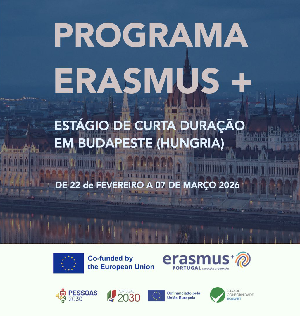 ERASMUS+ ARTAVE em Budapeste (Hungria) 2026 – ARTAVE